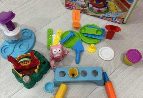 Play doh наборы свинка