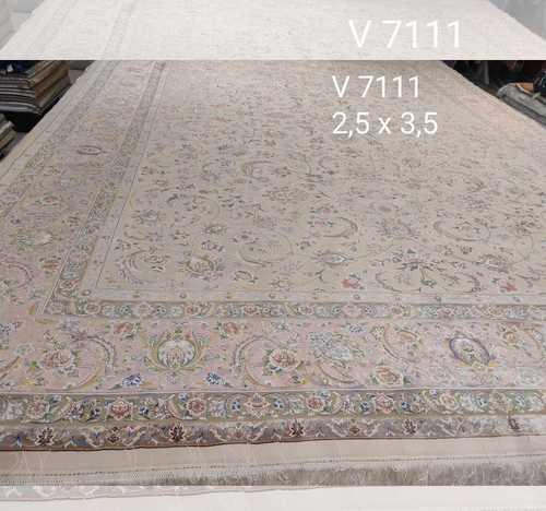 Иранский ковёр Eastern 1525 cream из шерсти и шелк