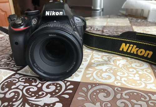 Фотоаппарат Nikon D3300 + 50mm 1.8