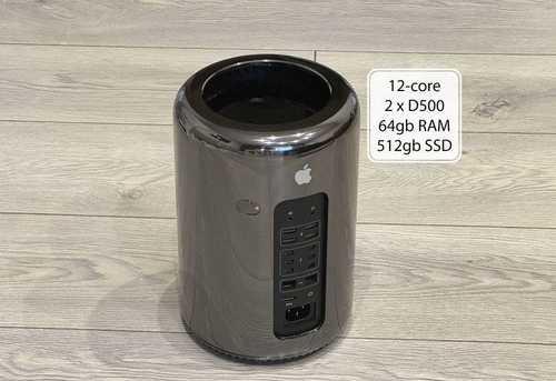 Apple Mac Pro 2013 Xeon 12 ядер / 64 / 500 / D500