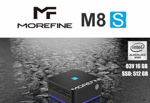 Morefine M8S озу16Gb/SSD512Gb