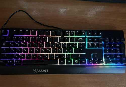 Игровая клавиатура MSI vigor gk30