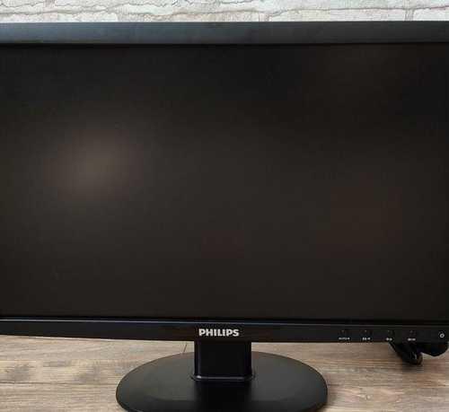 Монитор 18,5'' Philips, 1366x768, 76 Гц, TN