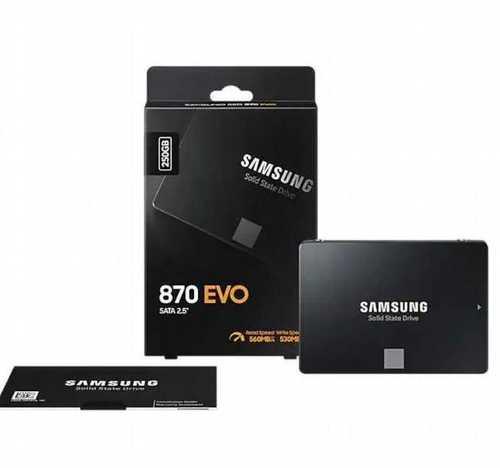 SSD накопитель Samsung 870 EVO MZ-77E250B/KR