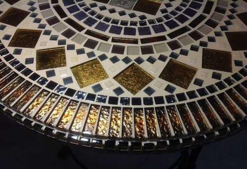 Кофейный и журнальные столик с мозаикой