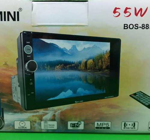 Магнитола bos mini 1 din 7 дюймов