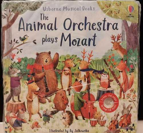 Музыкальная книга Usborne The Animal.Mozart