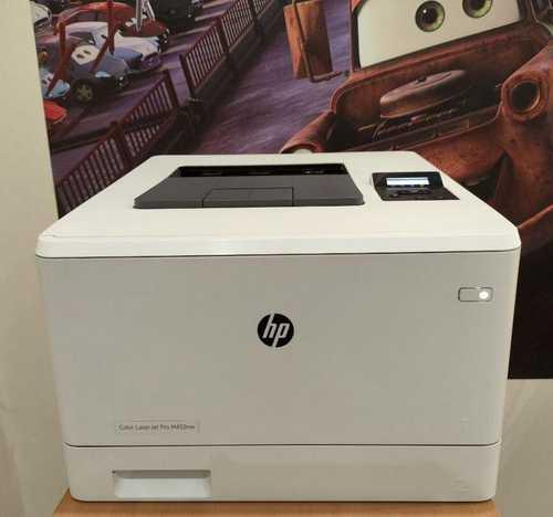 Цветной принтер HP Color Laserjet Pro M452nw