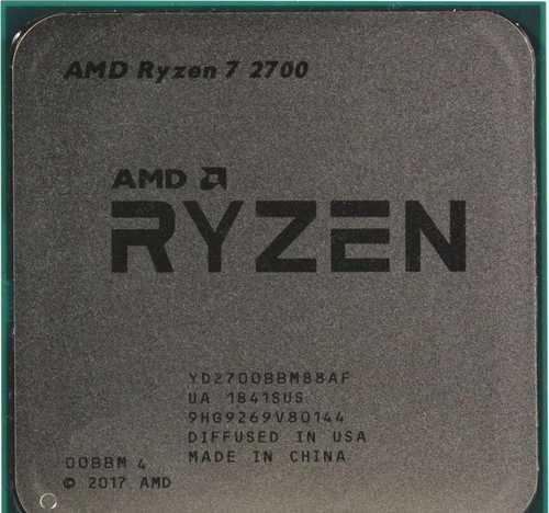 Процессор ryzen 7 2700