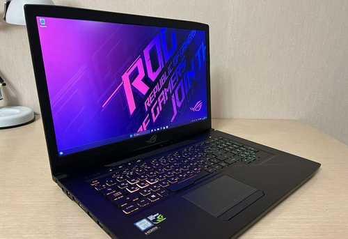 Asus Rog Strix 17.3 144hz 1070 i7 8750 16/1256