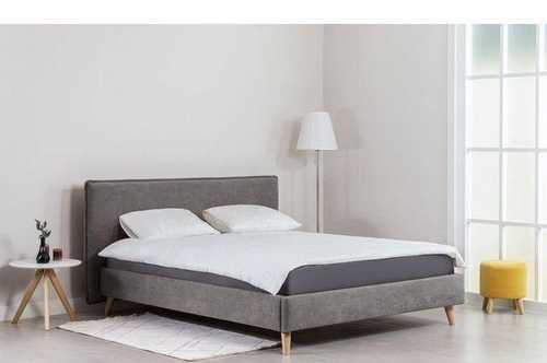 Кровать Кьево 160 Velvet Grey
