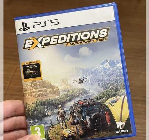 Expeditions a mudrunner game ps5 диск