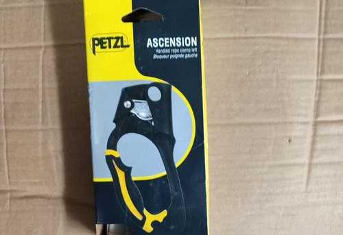 Petzl жумар левый ascension альпинистский