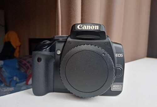 Зеркальный фотоаппарат canon 400d body