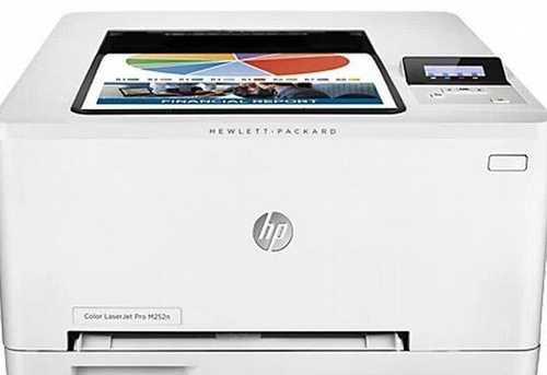 Принтер цветной hp color laser jet pro m252n