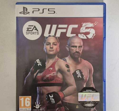 Ufc 5 ps5 диск