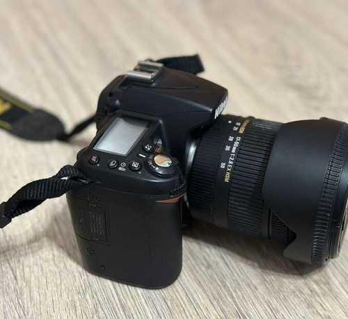 Nikon d90 + Sigma 17-50