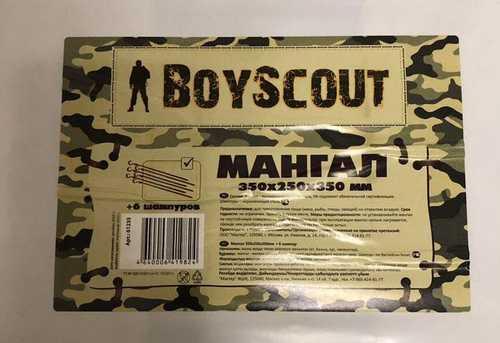 Мангал сборный Boyscout, 6 шампуров, 35х25x35 см