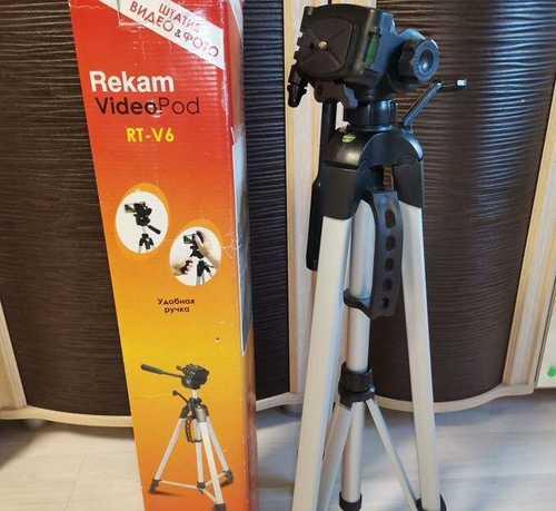 Штатив для фотоаппарата Rekam VideoPod RT-V6