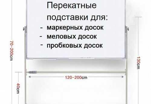 Подставка для магнитной маркерной доски 120-200 см