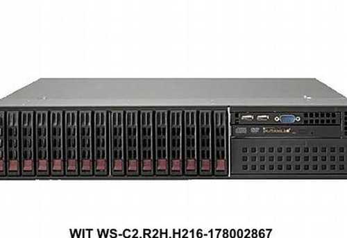 Сервер Supermicro WIT WS-C2.R2H.H216-178002867
