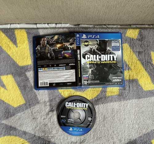 Диск на PS4 PS5 Call of Duty Infinite Warfare