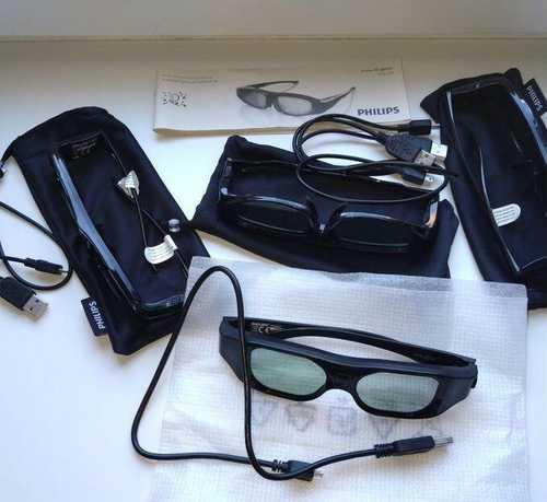 3D очки Philips PTA507 и PTA518
