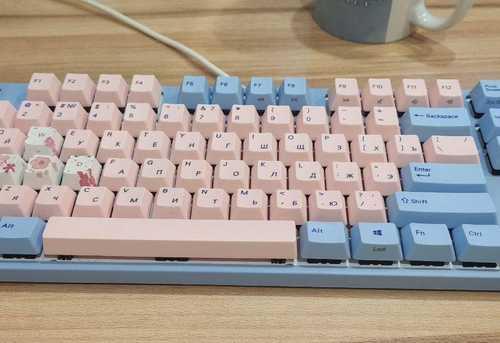 Клавиатура Varmilo VA87 Cotton Candy Silent Red