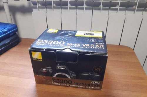 Фотоаппарат зеркальный Nikon d3300 18-55