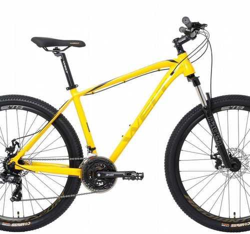 Горный велосипед Welt Raven 1.0 D 29, год 2024, цвет Желтый, ростовка 20