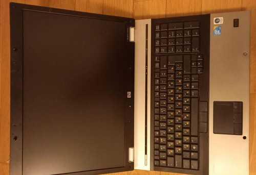 Ноутбук HP EliteBook 8730W 17 дюймов металл