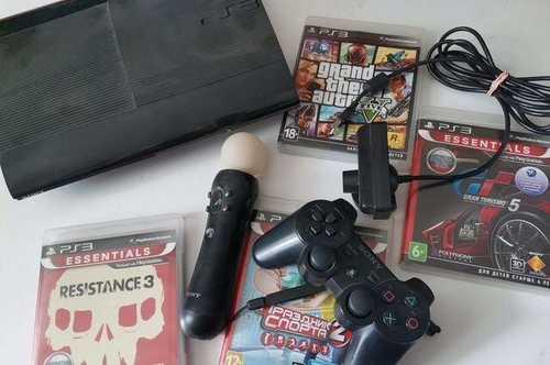 Sony playstation 3 super slim 500 gb прошитая