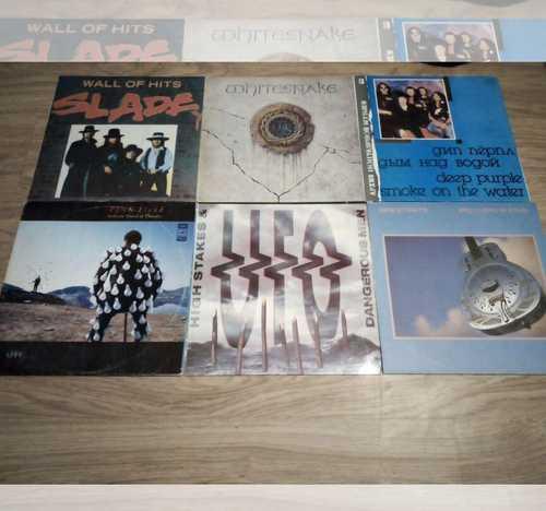 Slade, Whitesnake, D. Straits, UFO (винил)