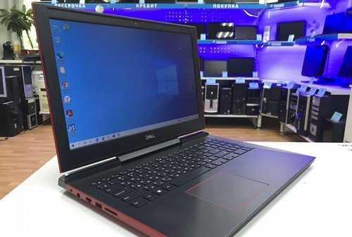 Игровой Ноутбук Dell i7-7700 GTX 1050Ti 4gb