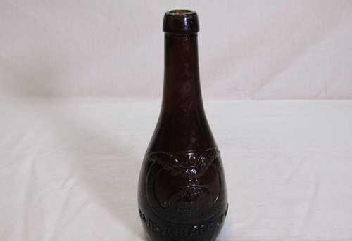 Бутылка пивная "Вальдшлесхен" Рига 19 век №9383