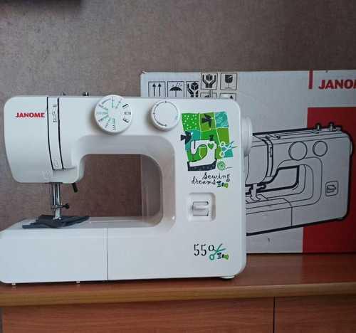 Швейная машина janome 550