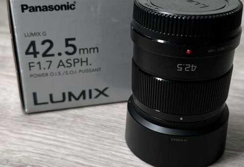 Panasonic Lumix 42.5 f1.7 asph