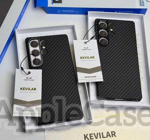 Чехол на Samsung S25 Ultra keephone kevlar MagSafe