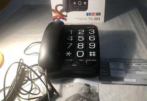 Телефонный аппарат teXet CoderPhone TX-201