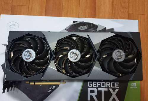 RTX 3090ti MSI Suprim X 24gb 384bit