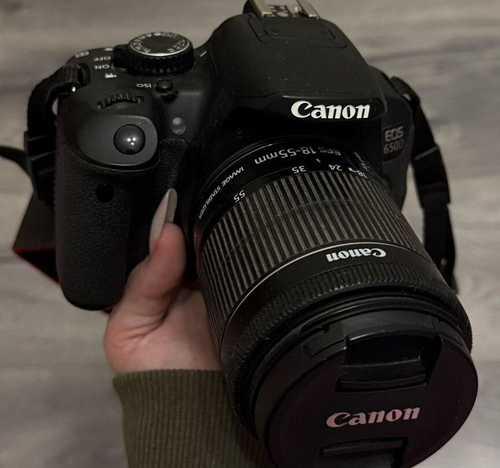 Фотоаппарат Canon 650D Kit 18-55мм IS STM