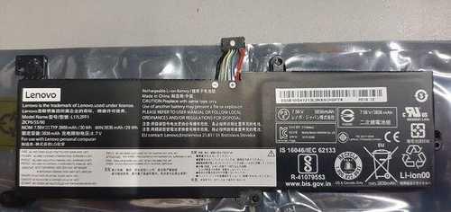 Аккумулятор (акб, батарея) L17L2PF1 Lenovo ориг