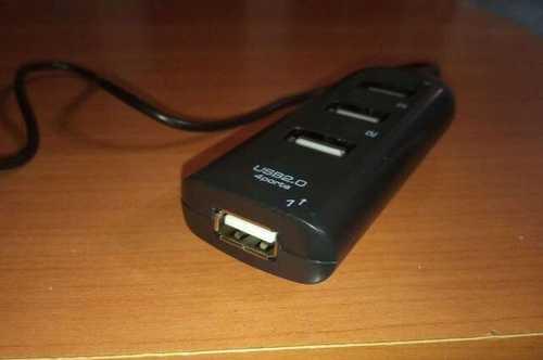 USB хаб 4 порта юсб 2.0