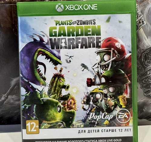 Диск plants zombie garden warfare для Xbox one