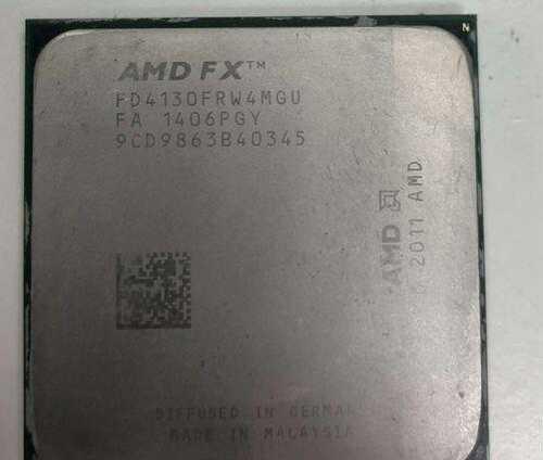 Процессор 4x ядерный AMD FX4130