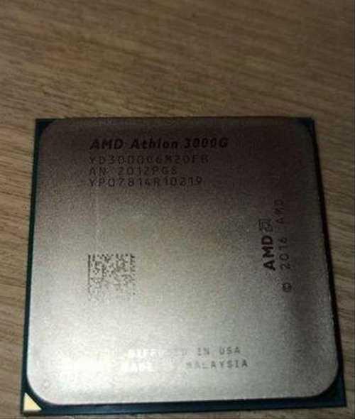 Процессор amd athlon 3000g сокет AM4 | Festima.Ru – частные объявления
