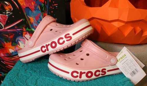 Crocs розовые