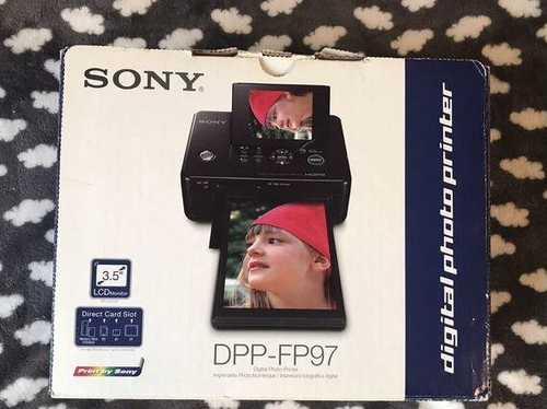 Цифровой фотопринтер sony DPP-FP97