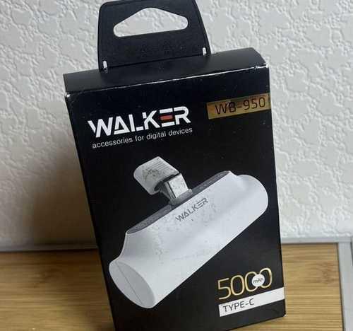 Портативный аккумулятор Walker WB-950 черный