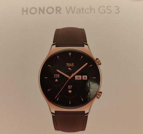 Honor watch gs 3